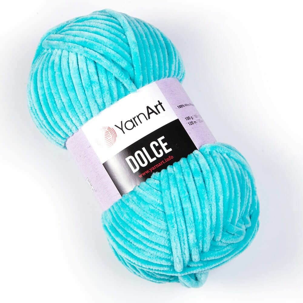 Пряжа YarnArt Dolce 746 бирюза (100г/120м, упаковка 5 мотков)