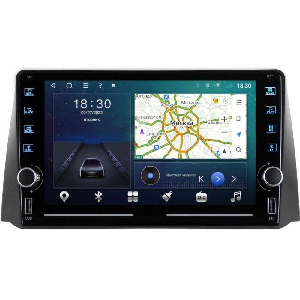 Магнитола R320 UAZ Patriot, Профи 2017-2022 с Android 13 - 8 ядер - 3+32Gb - CarPlay - 4G(Sim)
