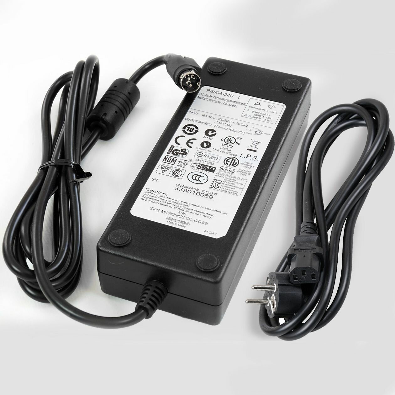 Блок питания фискального регистратора АТОЛ и Штрих-М 24V 2.5A