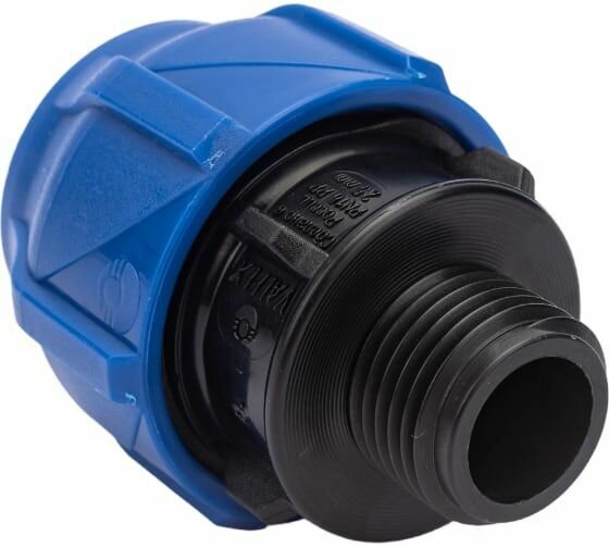 Муфта ПНД D25х1/2" наружн. р. VALFEX 3шт