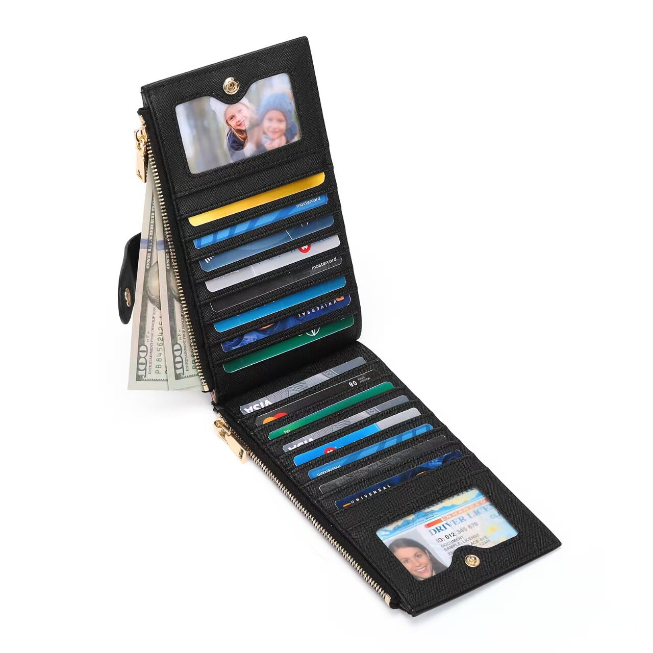 JYL Умный кошелек GLQ167 с защитой RFID — компактность и безопасность