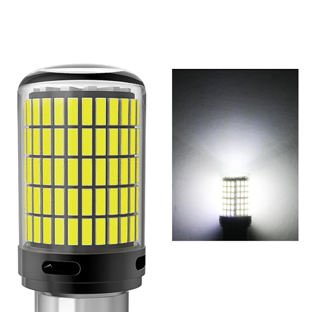 Oprah, 2 Шт, Супер Яркий BA15S P21W PY21W 1157 BAY15D Canbus Светло-желтый, White, 1156 ba15s P21W