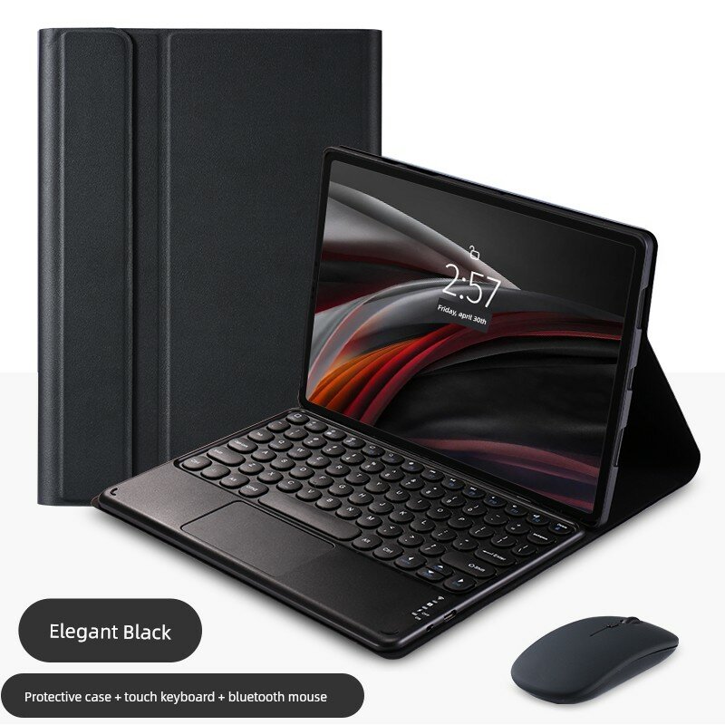 Подходит для защитного чехла Redmi Pad SE 11inch с Bluetooth-клавиатурой, защитного чехла для планшета Redmi Pad SE,