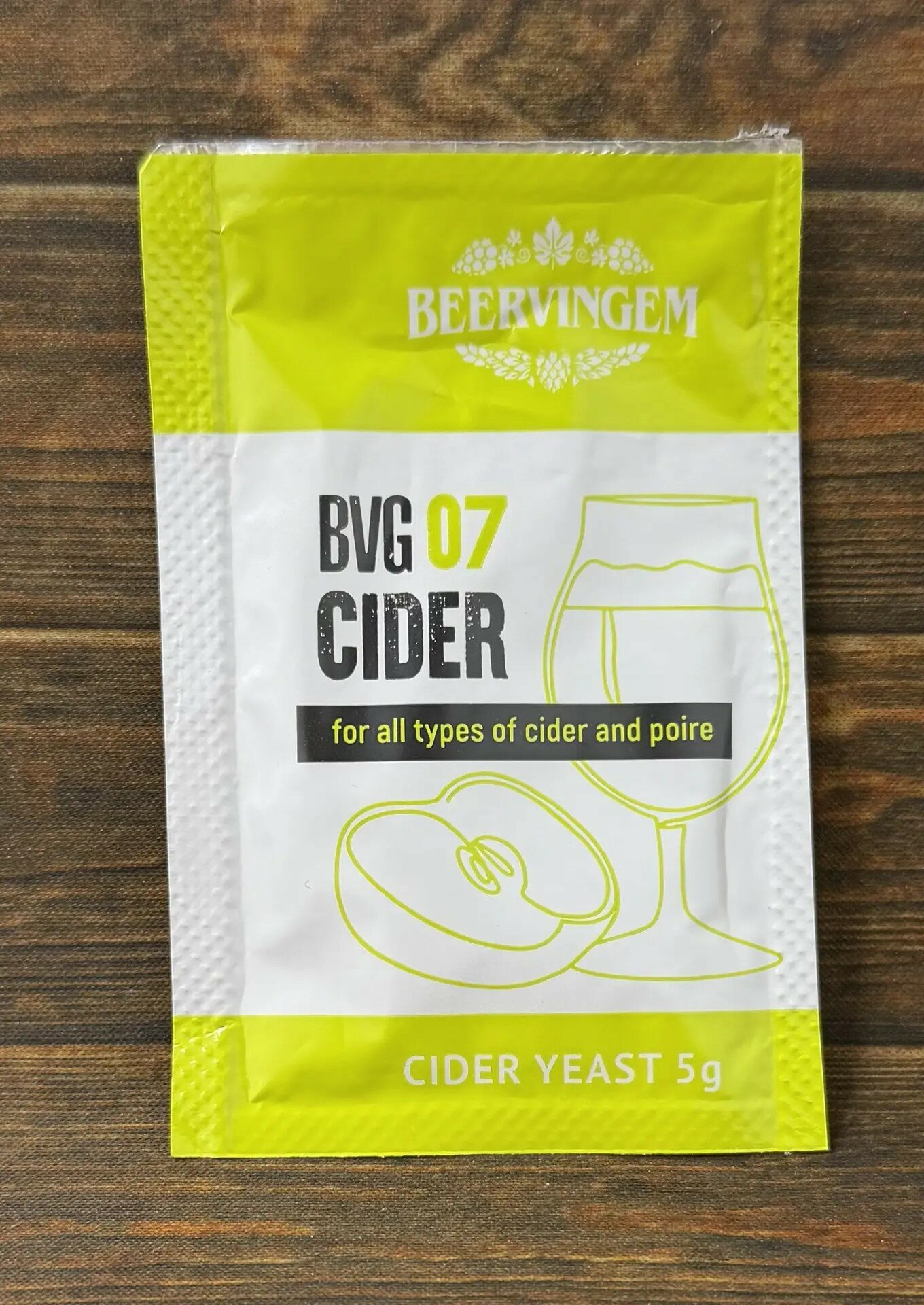 Дрожжи для сидра beervengem