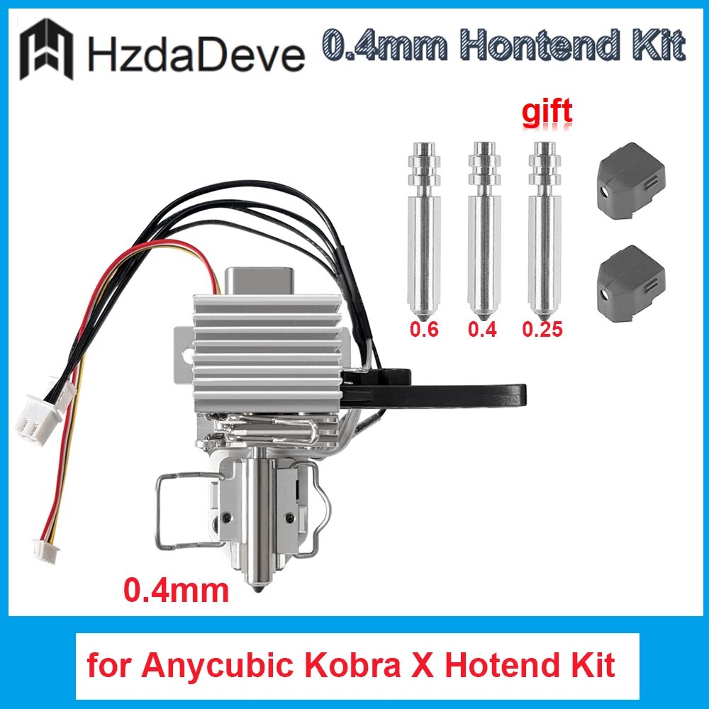 Набор Hotend HzdaDeve 0.4mm для Anycubic Kobra X