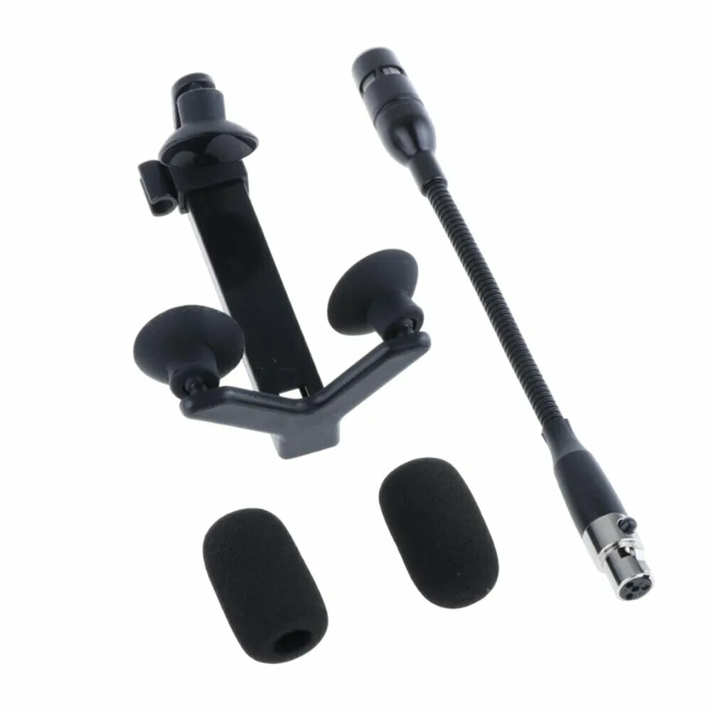 Микрофон инструментальный Clip-on Condenser Microphone, разноцветный