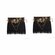 Браслет BLESSUME Стимпанк 1 pair black
