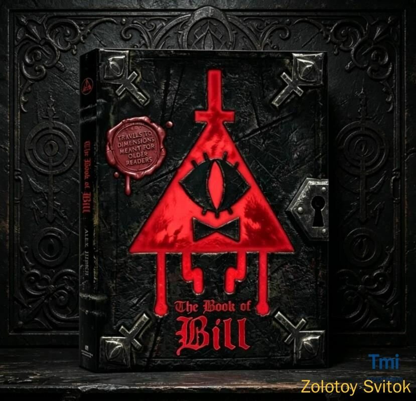 Комикс Alex Hirsch The Book of Bill, 2024, мелованная обложка