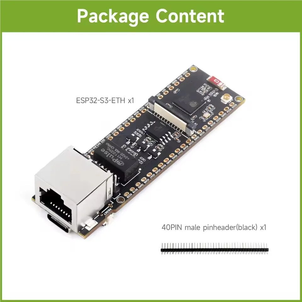 ESP32-S3-ETH плата разработки с Ethernet