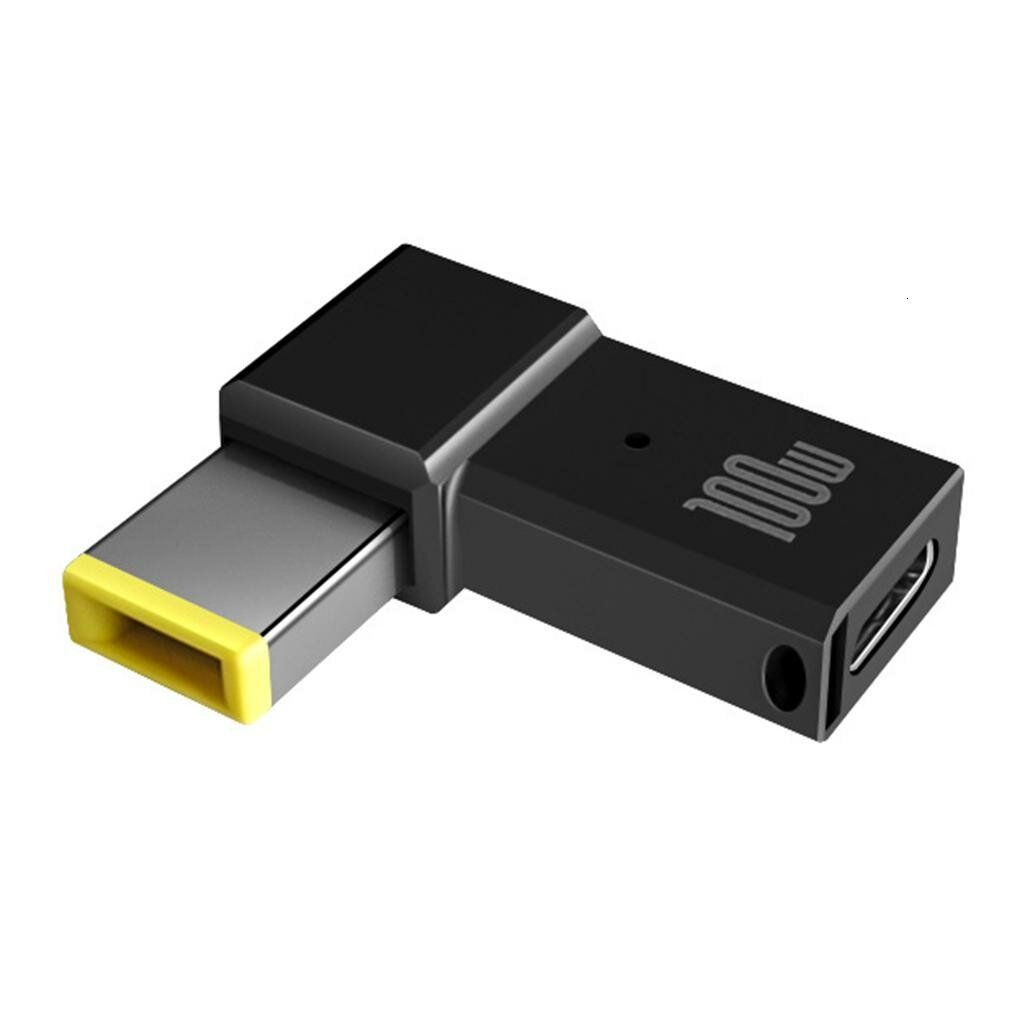 Переходник Type-C (гнездо) на 100W PD (штекер) для зарядки ноутбука
