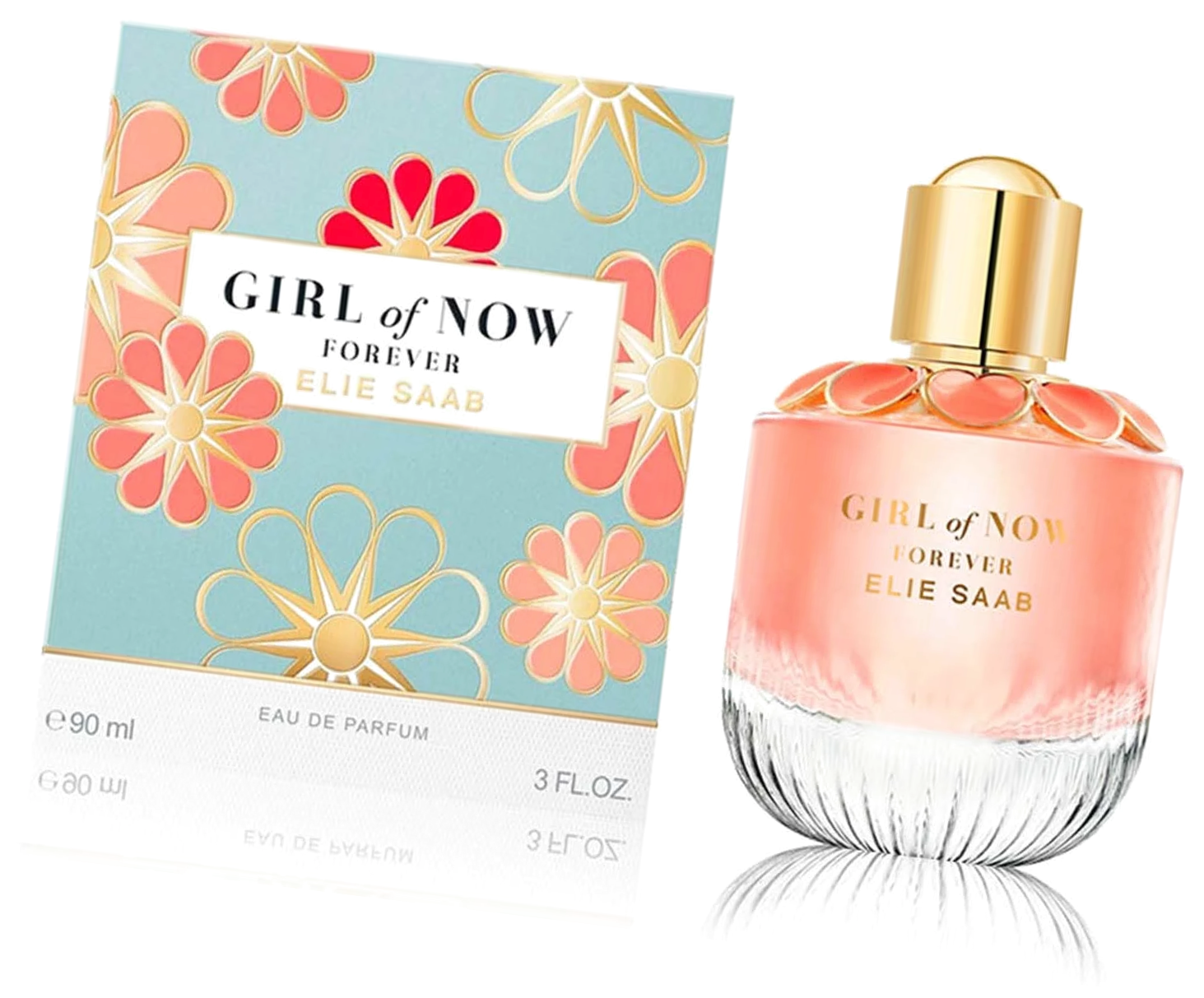 Парфюмерная вода женская Elie Saab Girl Of Now Forever 90 мл / Эли Сааб Герл Оф Нау Форевер