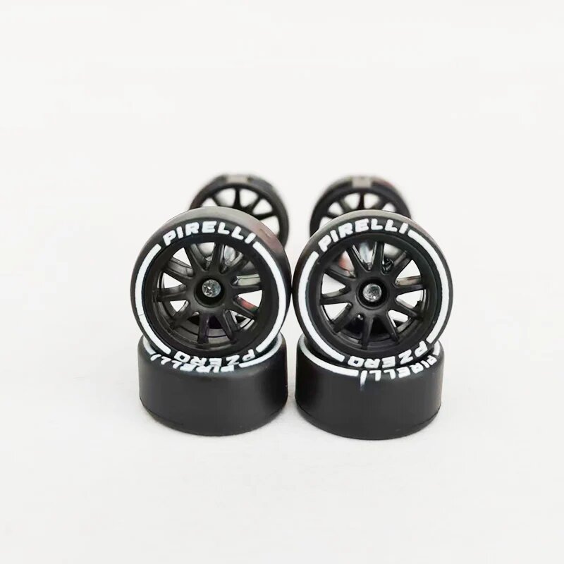 Колеса Reachon 1:64 для Hot Wheel/Matchbox/Domeka Черный, black-PZ