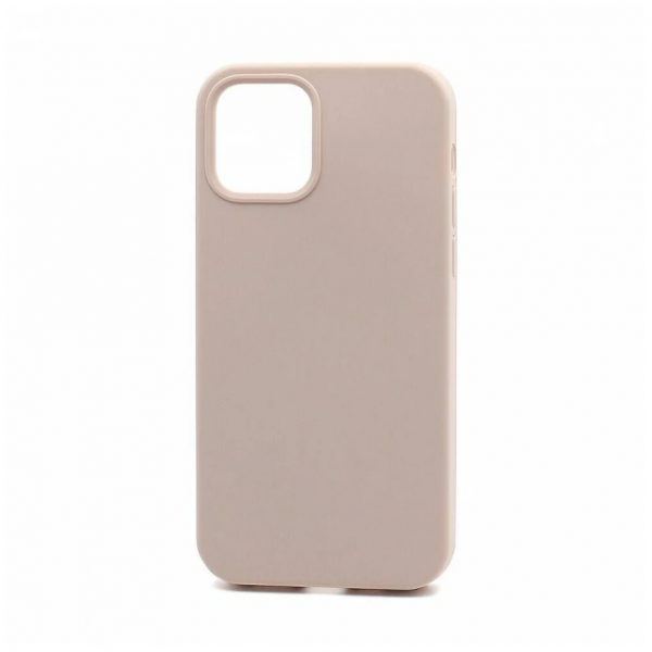 Накладка силикон Silicone Case для iPhone 12 mini Коричневый