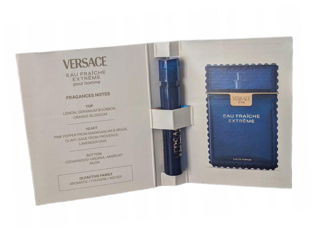 Versace Versace Man Eau Fraiche Extreme парфюм 1 мл миниатюра для мужчин - Версаче Мен Фреш Экстрим