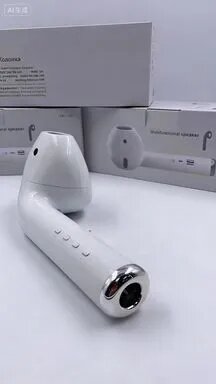 Популярная гигантская Bluetooth-колонка в виде наушников, портативная акустика TWS, макет AirPods, колонка в стиле макарун