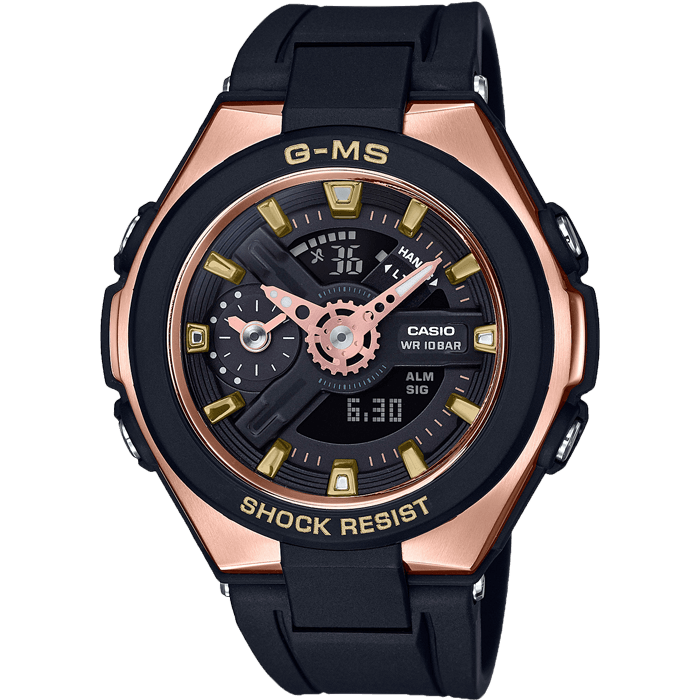 Наручные часы CASIO, черный, коричневый