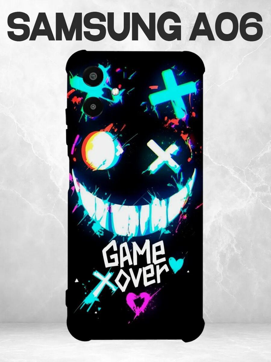 Чехол на Samsung A06 game over глитч