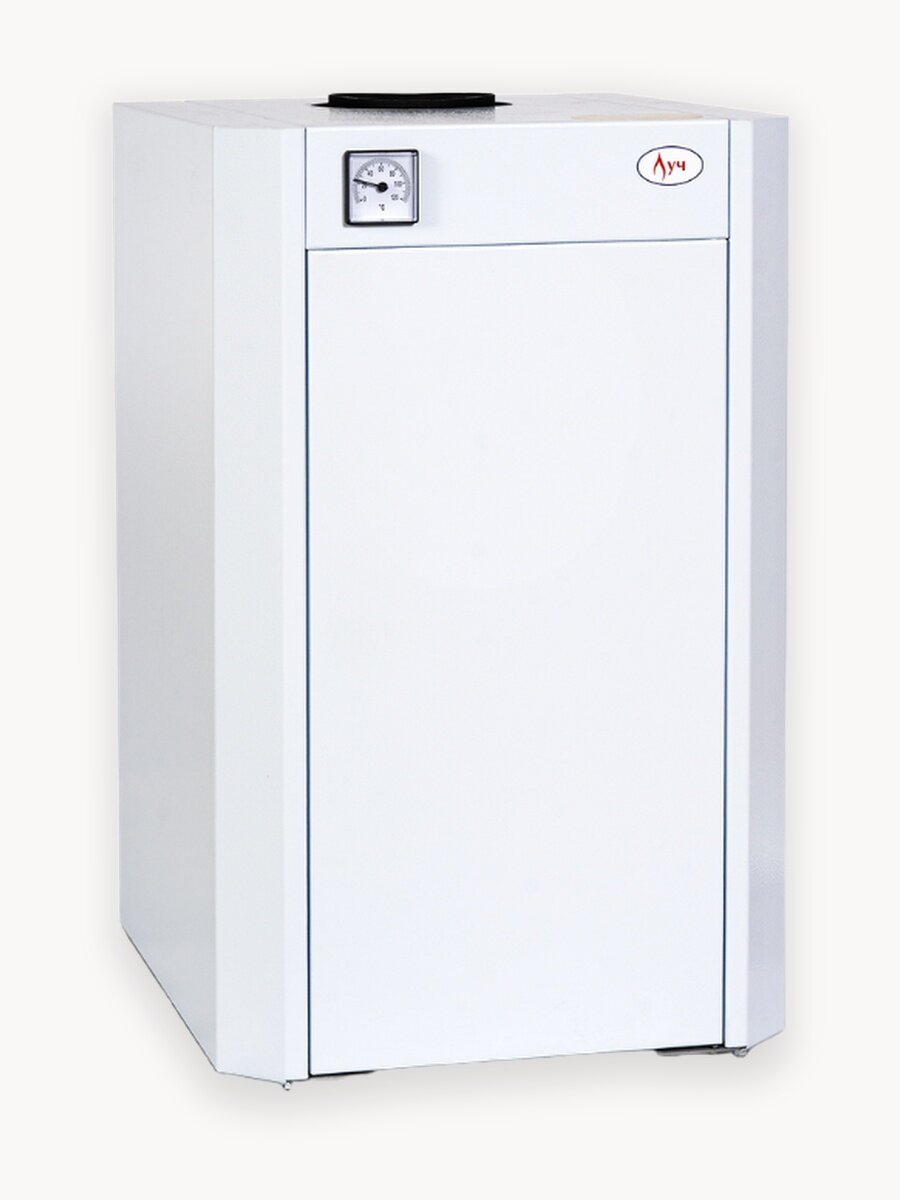 Котел КСГ-16 ЛУЧ TGV 307 Таганрог Газоаппарат, пьезоподжиг, белый, напольный, 16 кВт