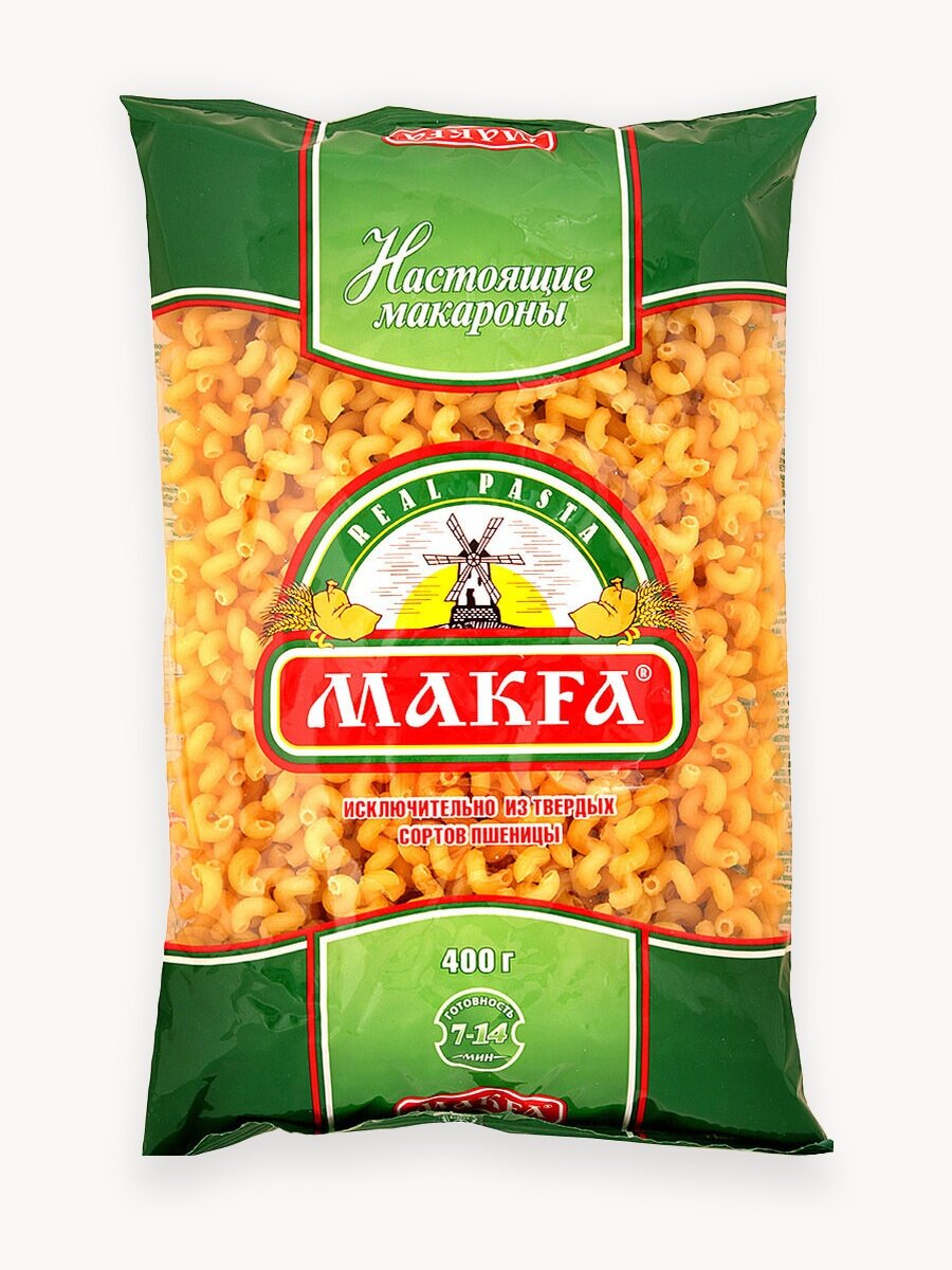 MAKFA Макаронные изделия виток, 400г