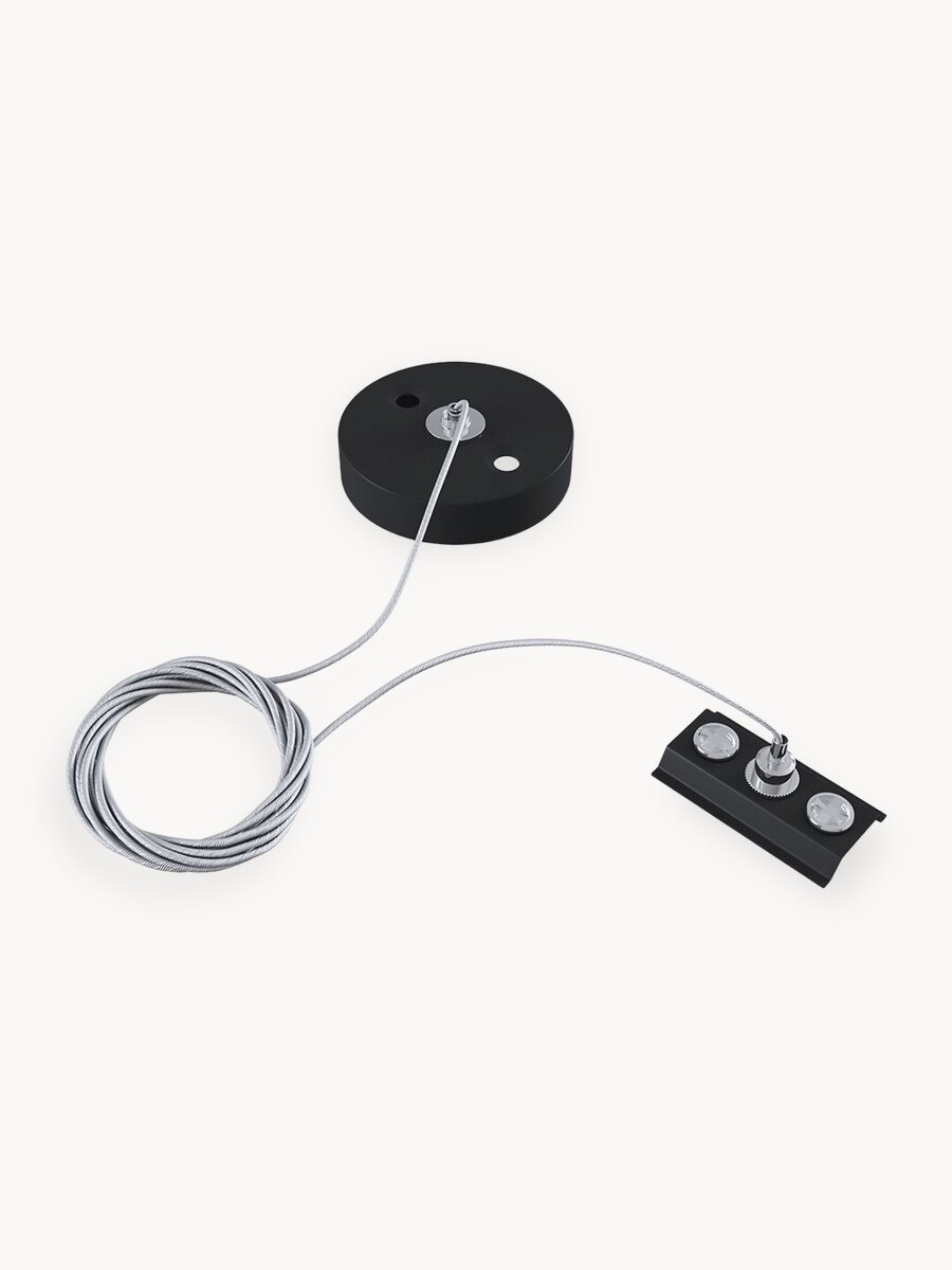 Тросовый подвес 1шт черный 200см Maytoni Technical TRA001CW-11B