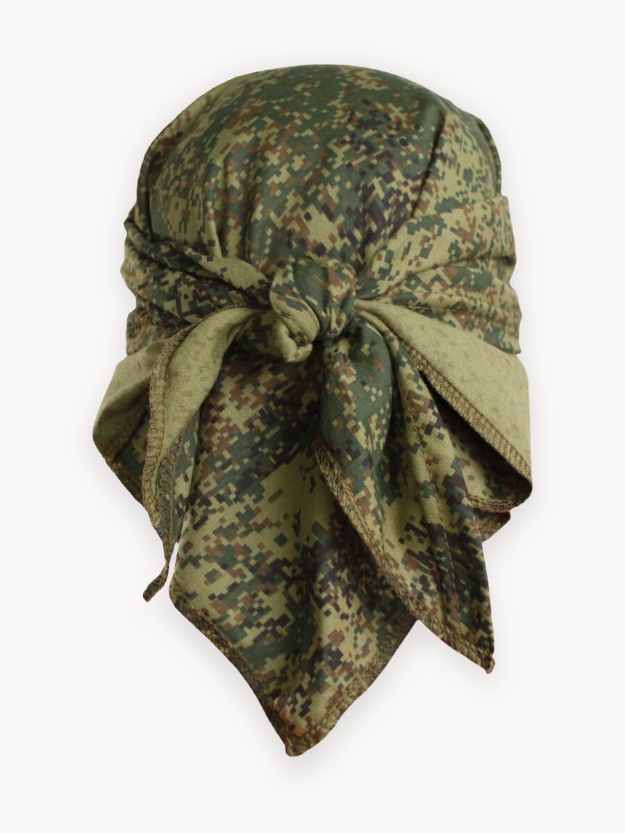 Косынка бандана хлопковая повседневная для взрослых и детей