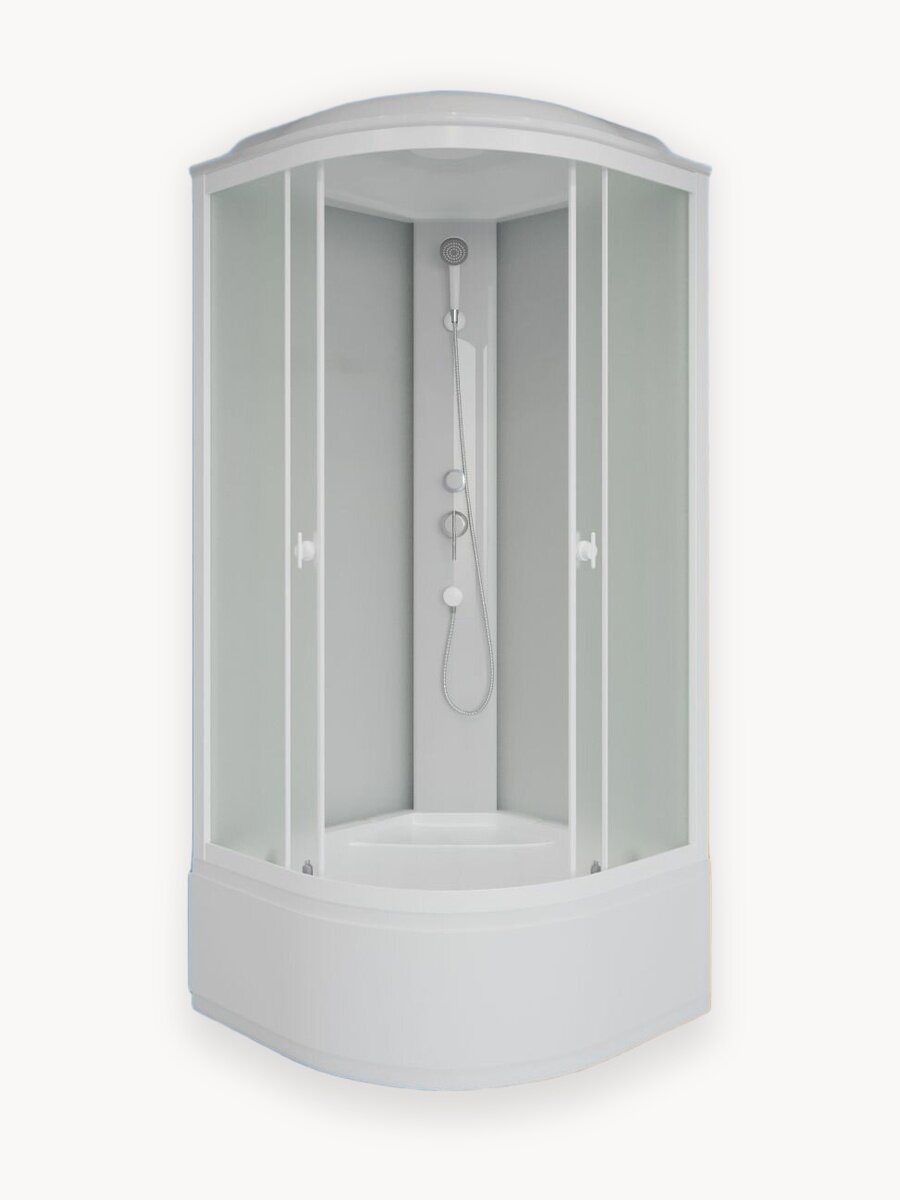 Душевая кабина Niagara Briz (90х90х215), высокий поддон, с крышей