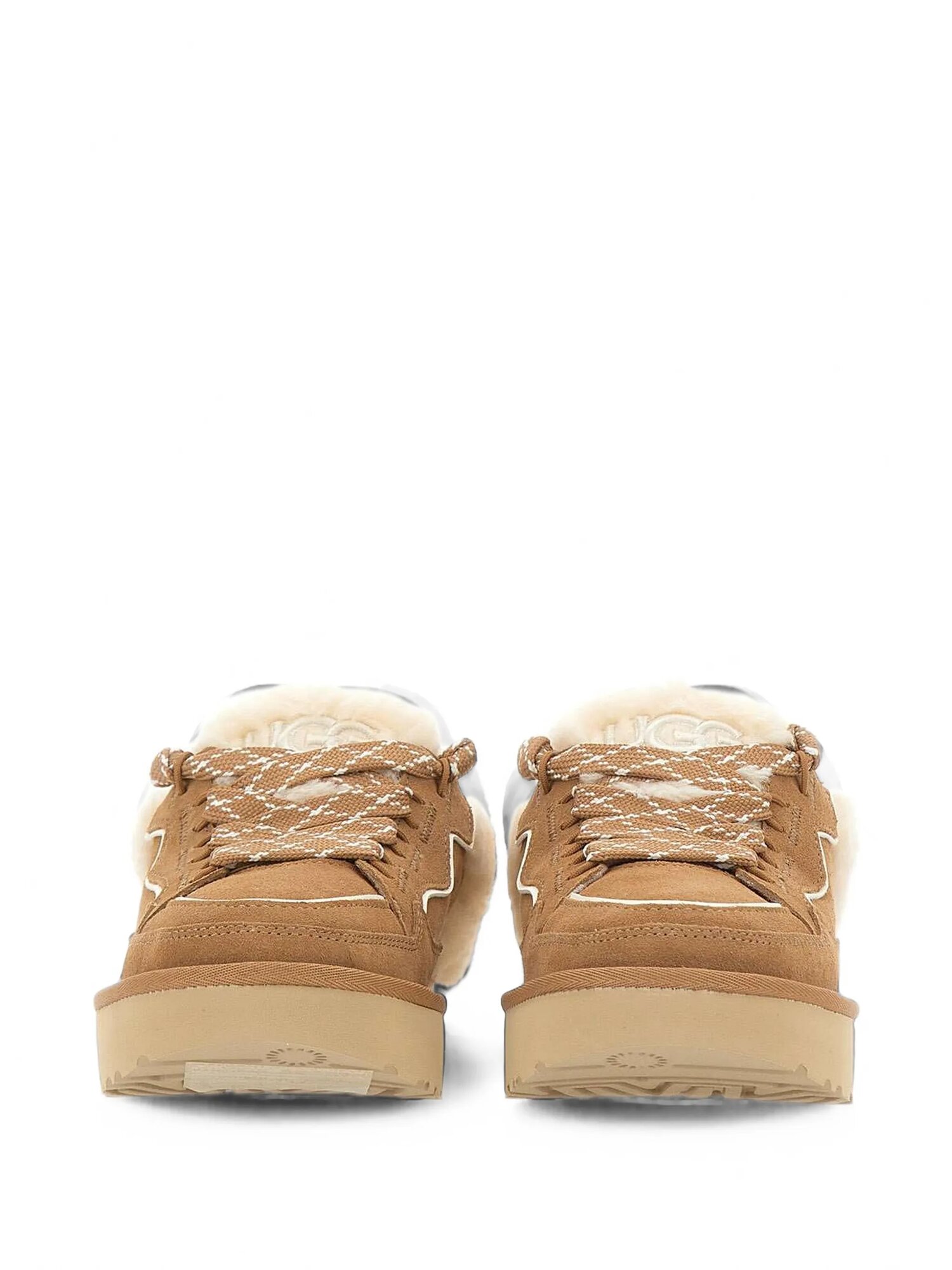 Мюли UGG Lowmel mule sneakers, размер 7, коричневый — фото 1