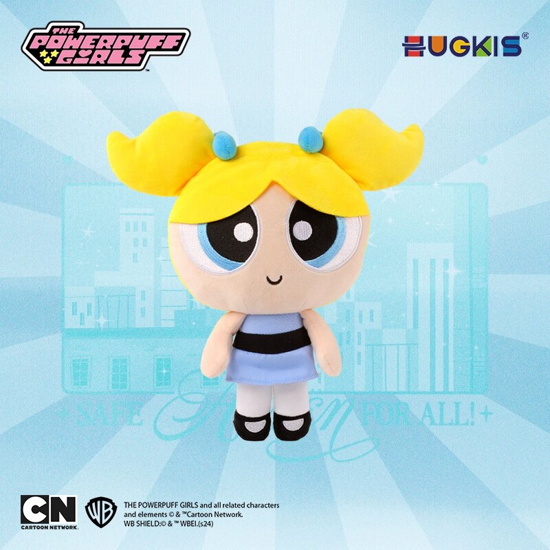 Плюшевая игрушка HUGKIS «Суперкрошки», милая мультяшная кукла-пузырь, лучшая кукла-подруга для девочек Модель Bubble