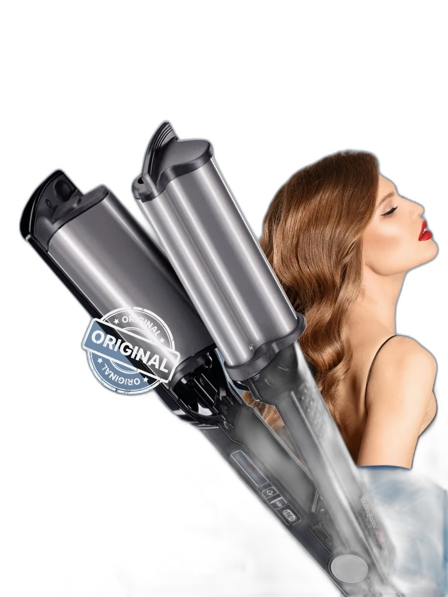 Щипцы для завивки волос Ionic HI DEF Waiver, тройной