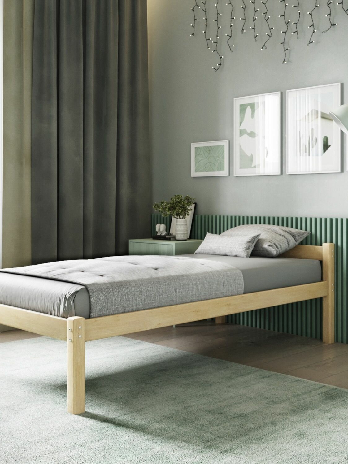 Кровать односпальная Т1 "70x190"