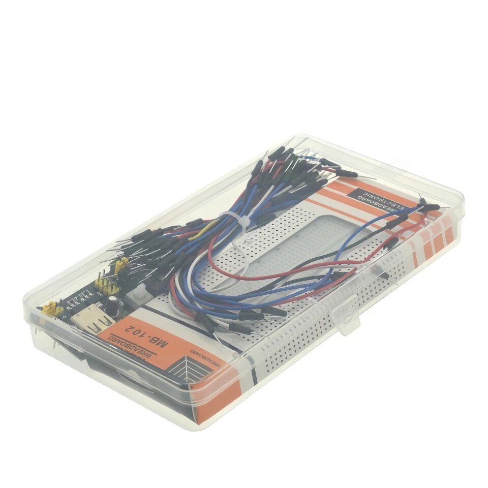Макетная плата MB102 с блоком питания, Kit box
