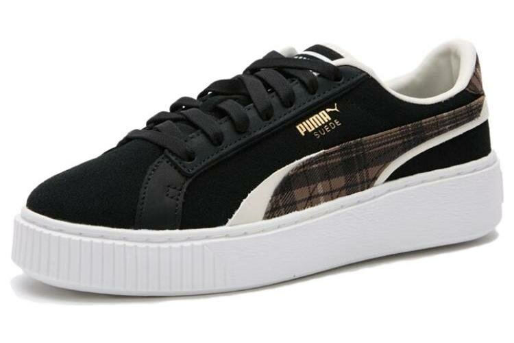 Кроссовки Suede Platform Plaid