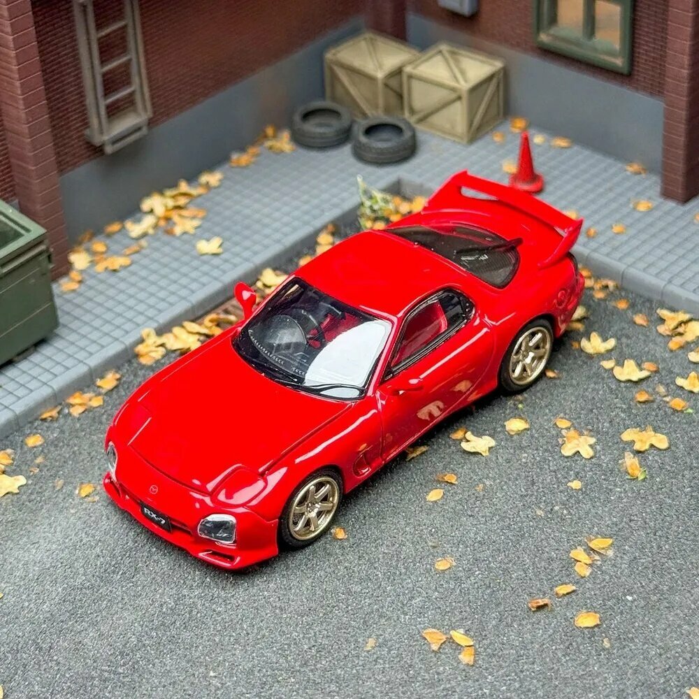 Модель автомобиля Focal Horizon-FH 1/64 Mazda RX-7 FD3S A Spec Speed, литая под давлением