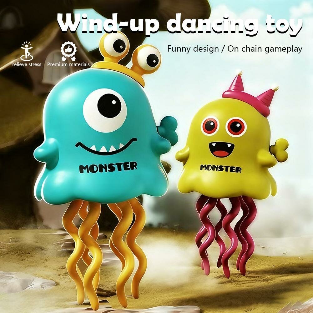 Танцующий осьминог / Интерактивная музыкальная игрушка Танцующий Кальмар