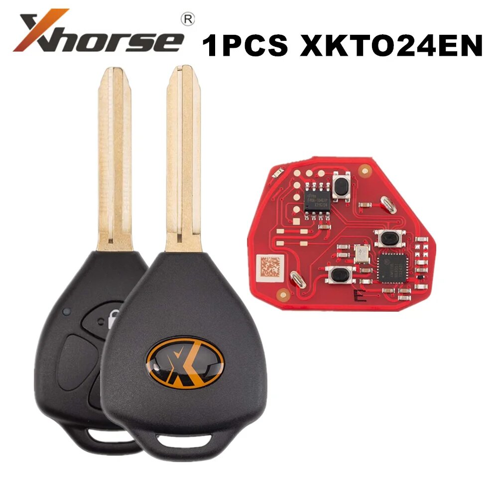 1 шт. Xhorse XKTO24EN проводной дистанционный ключ 2-го поколения для Toyota Style 3 кнопки