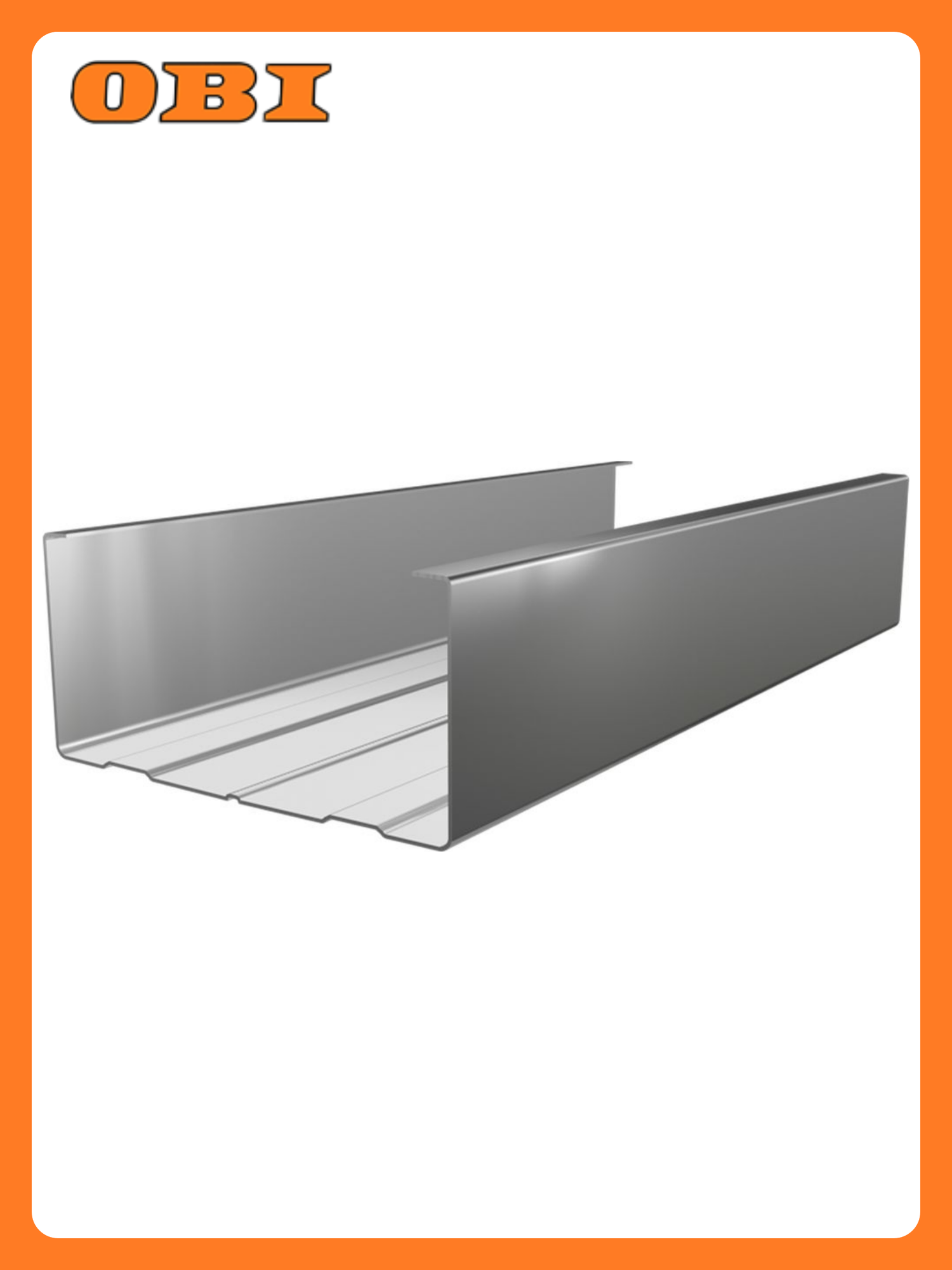 Профиль потолочный Таврос, сталь, 3000x27x60 мм, толщина 0.5 мм