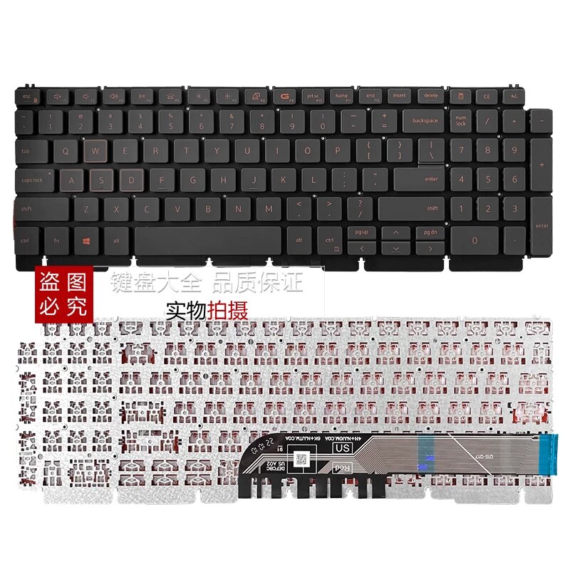 Подходит для клавиатуры игрового ноутбука Dell G15 Ryzen G15 5510 5511 5515 5520 5525 5530 Абсолютно новый,