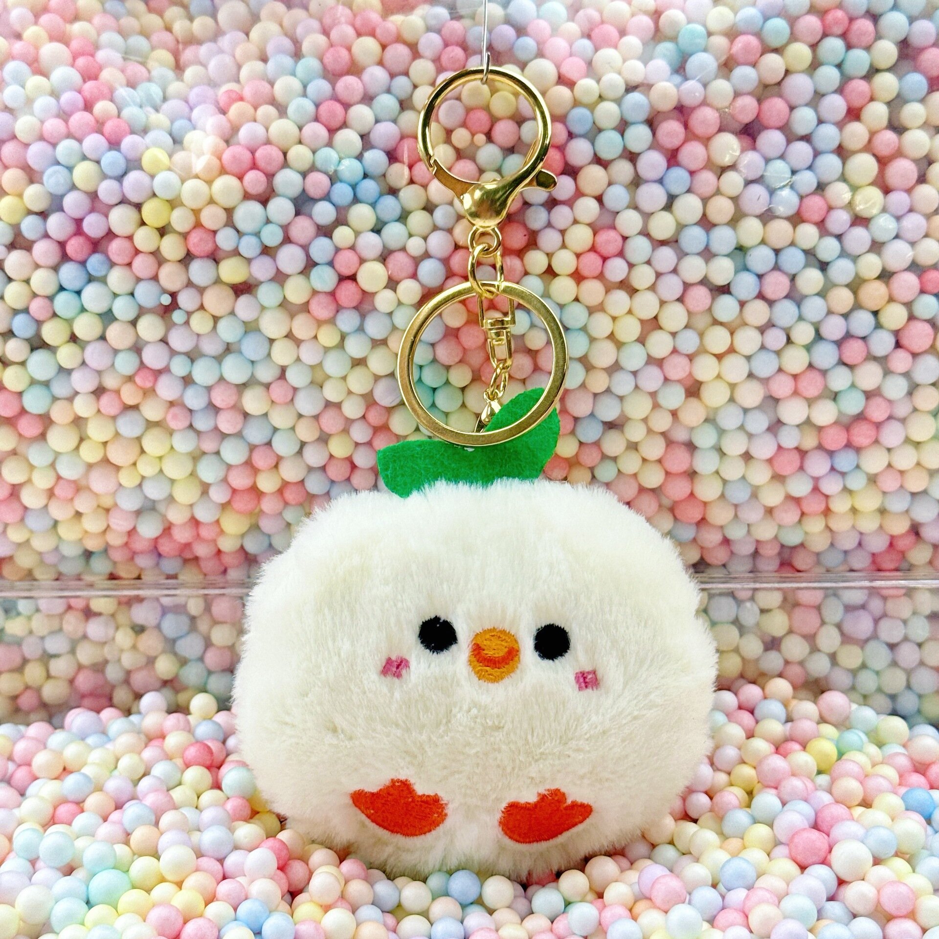 Дрожащие плюшевые куриные куклы мультфильм изысканный брелок милые мужские и женские пары декоративные школьные сумки