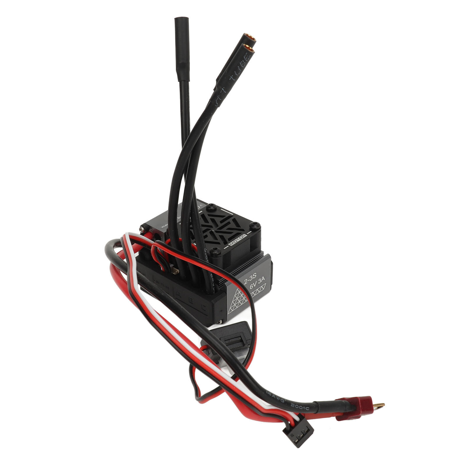 2S 3S, 60A, бесщеточный ESC, водонепроницаемый электронный контроллер скорости с программной картой для радиоуправляемой машины 1/10