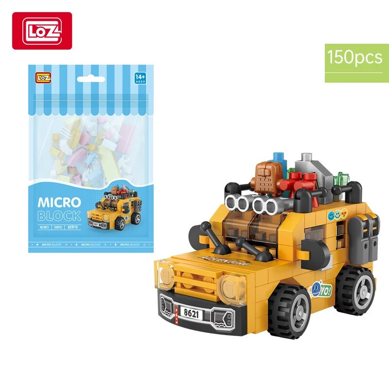 Конструктор LOZ Micro Drill Микро-блоки Военный набор 8621