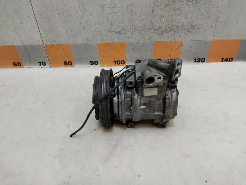 Б/У Компрессор кондиционера Kia Spectra 2004 SD 470447 Hyundai-KIA арт. 0K2A261450, 1204001109