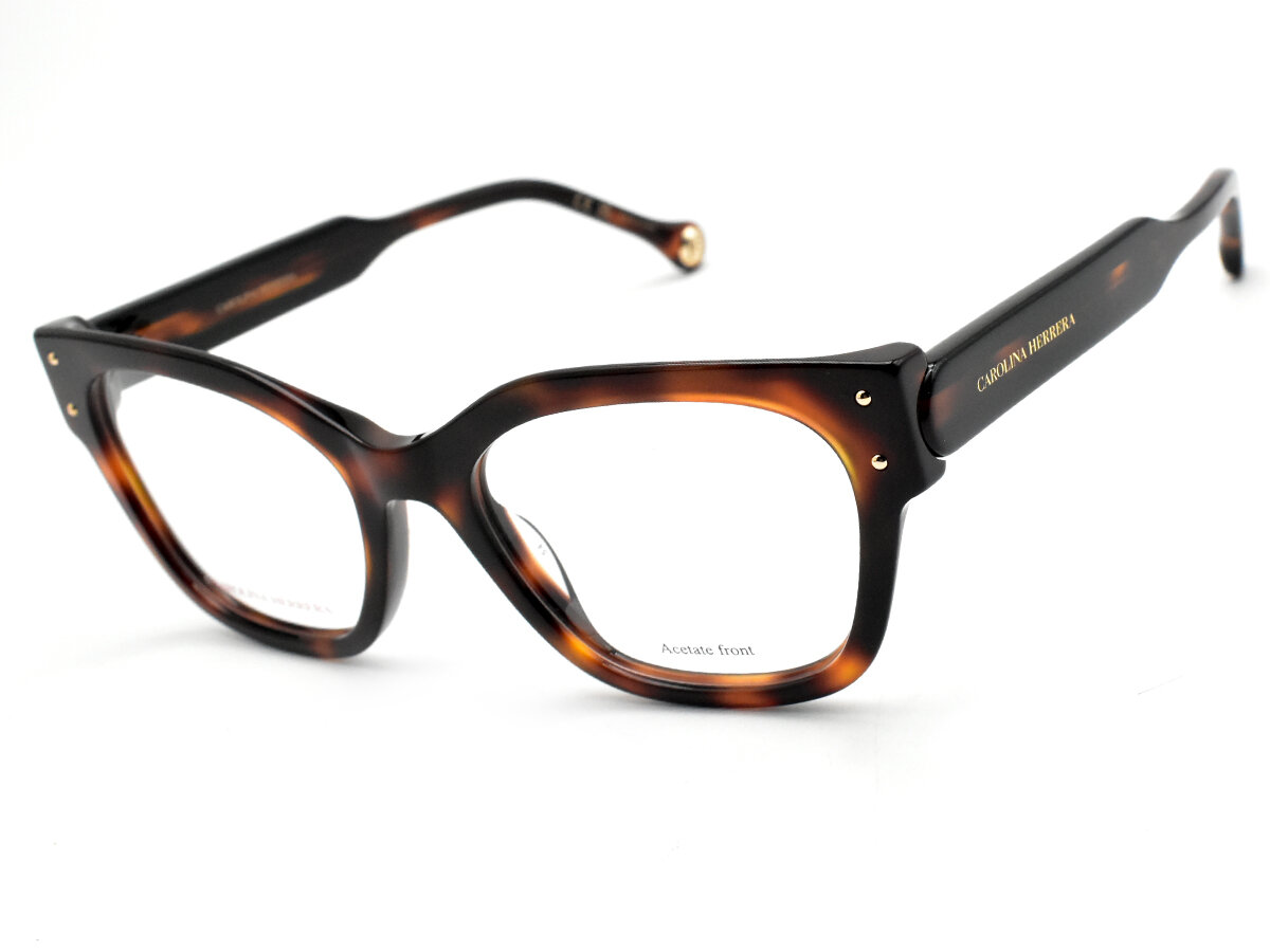 Оправа для очков Carolina Herrera HER 0324 086 пол Женский форма оправы Вайфарер (Wayfarer) цвет оправы Чёрный, Коричневый