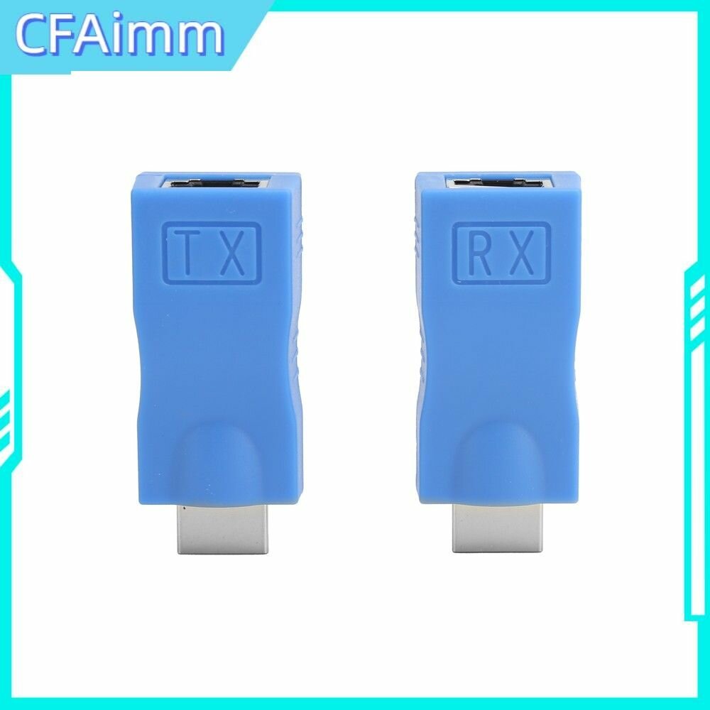 Адаптер HDMI, удлинитель сигнала RJ45, передатчик-приемник