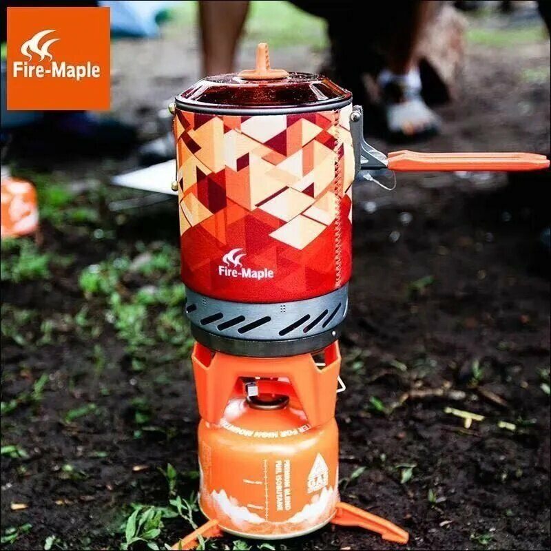 Газовая туристическая горелка Fire Maple X2 , система приготовления пищи