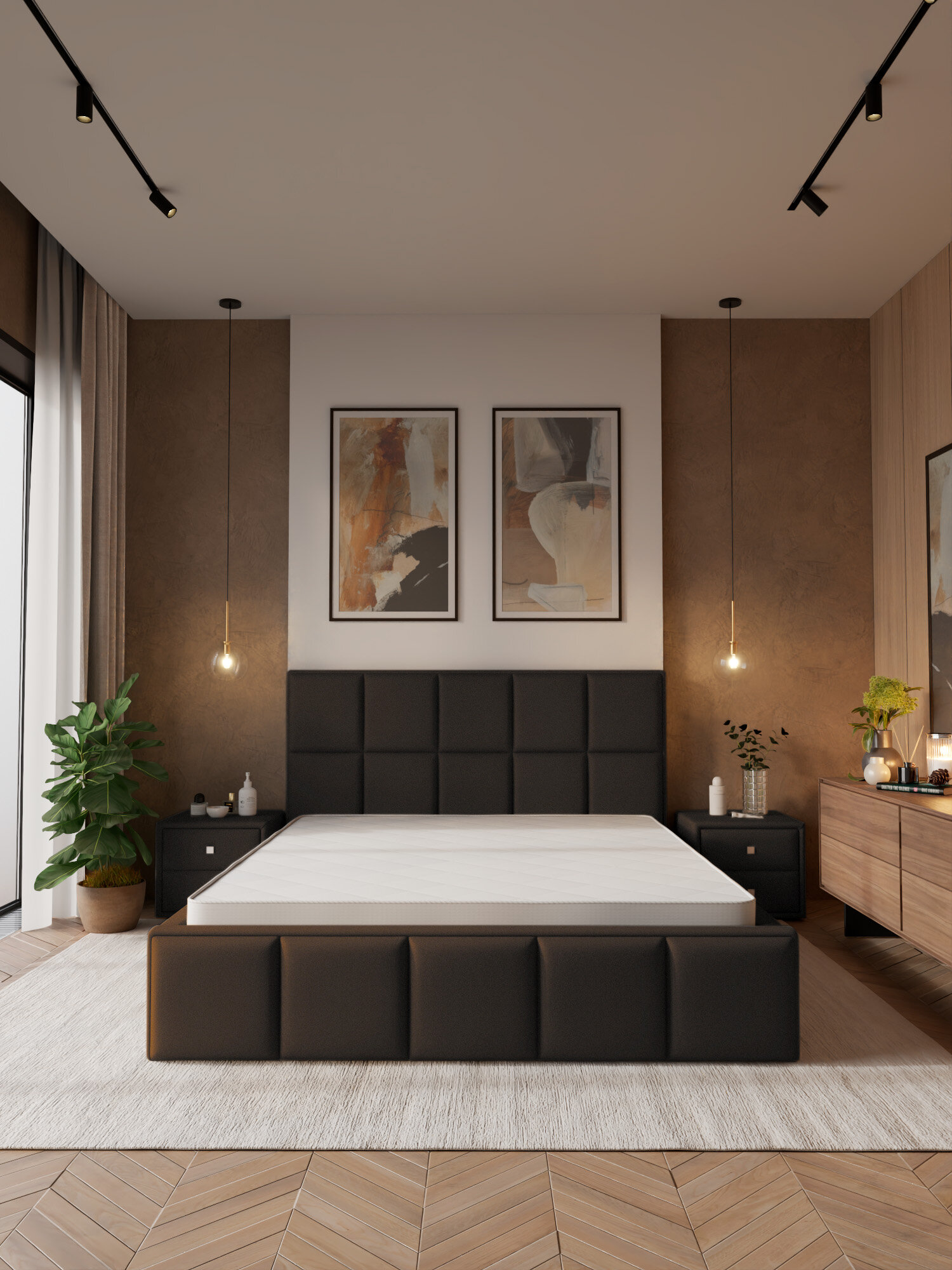 Кровать двуспальная 180х200 с подъемным механизмом, Флоренция макси с мягким изголовьем для дома и спальни, ортопедическое основание, ящик для белья