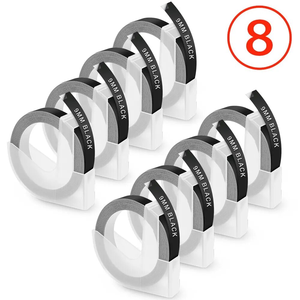 Ручной принтер этикеток Dymo B90 9 мм 8PK Label Set 2