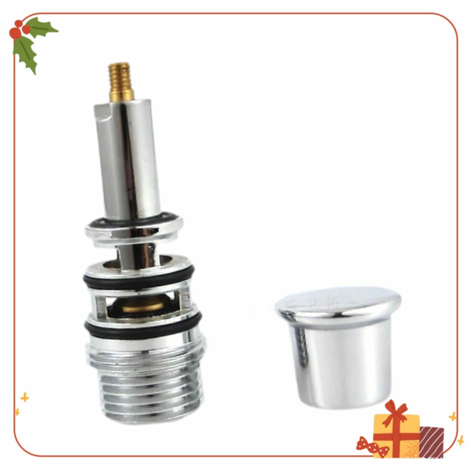 Переключатель потока воды для душа, 3-ходовой, пружинный, для ванной, туалета, кухни, металл, A1001