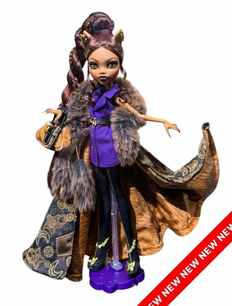 Кукла Monster High Clawdeen Wolf JDR66 - House of Wolf - 2025 Skullector коллекционная кукла Монстер Хай Клодин для девочек