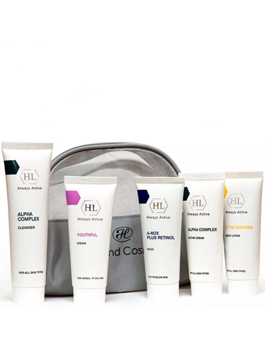 Набор Holy Land "Varieties Travel Kit", дорожный, для нормальной и жирной кожи