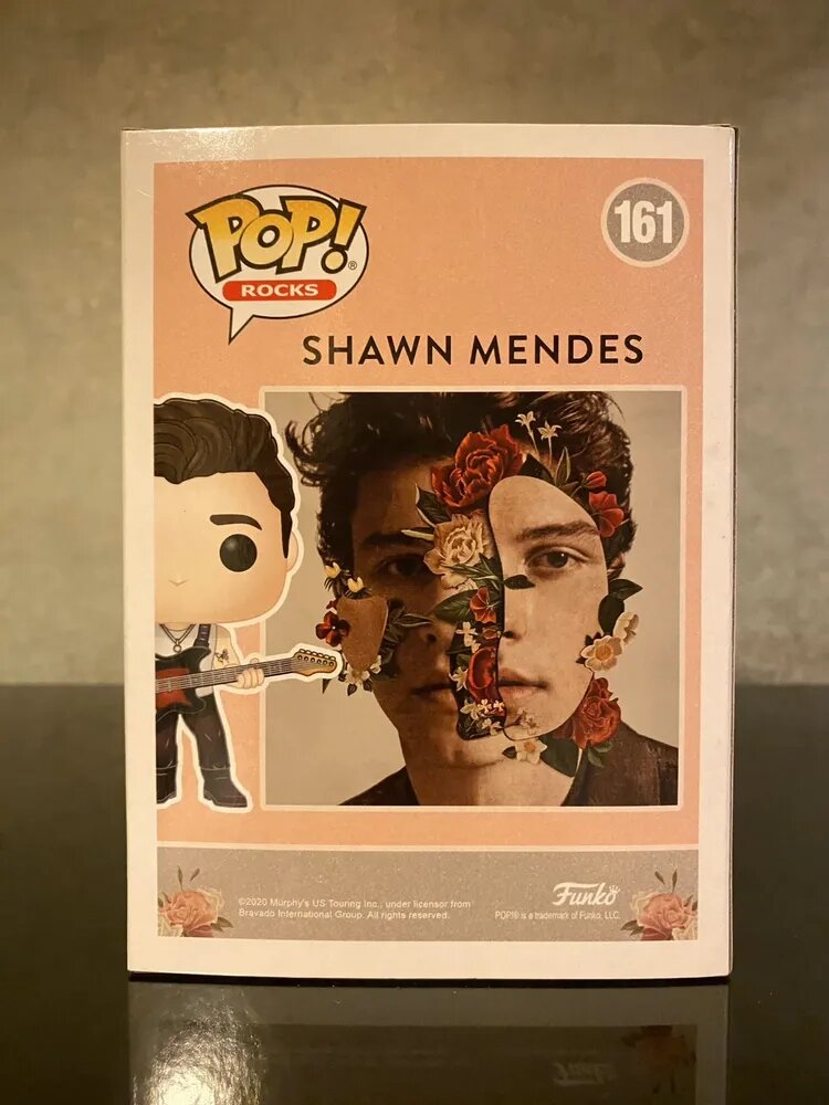 Фигурка Funko POP! ROCKS 161 SHAWN MENDES Канадский певец "Шон Мондес"